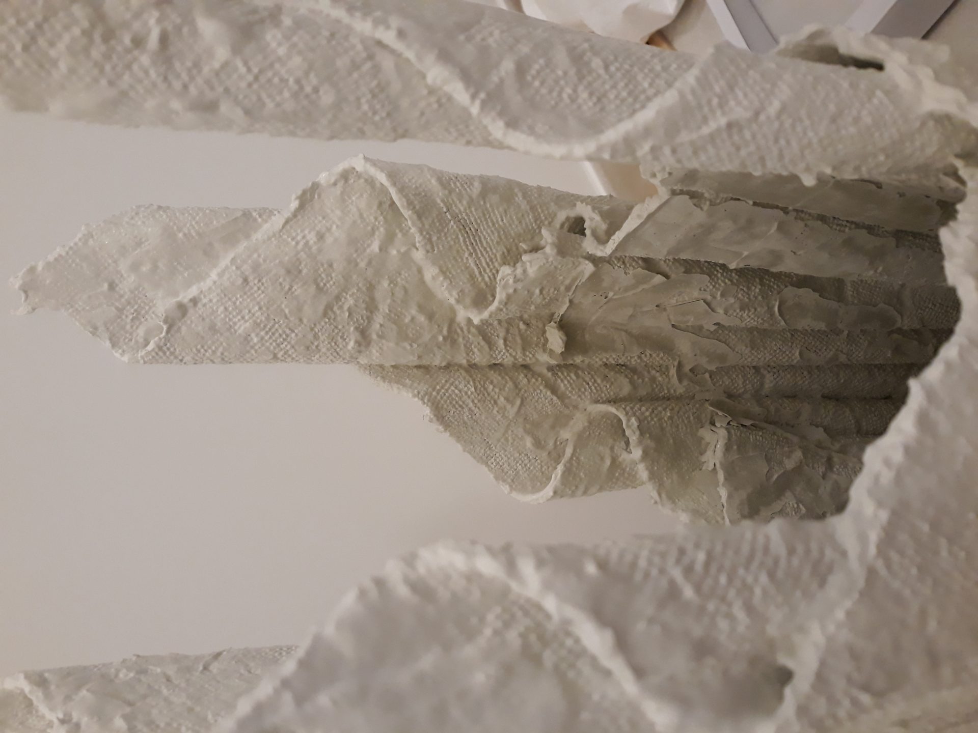 Let's try a new material: cement to make a vase | #LRCrafts