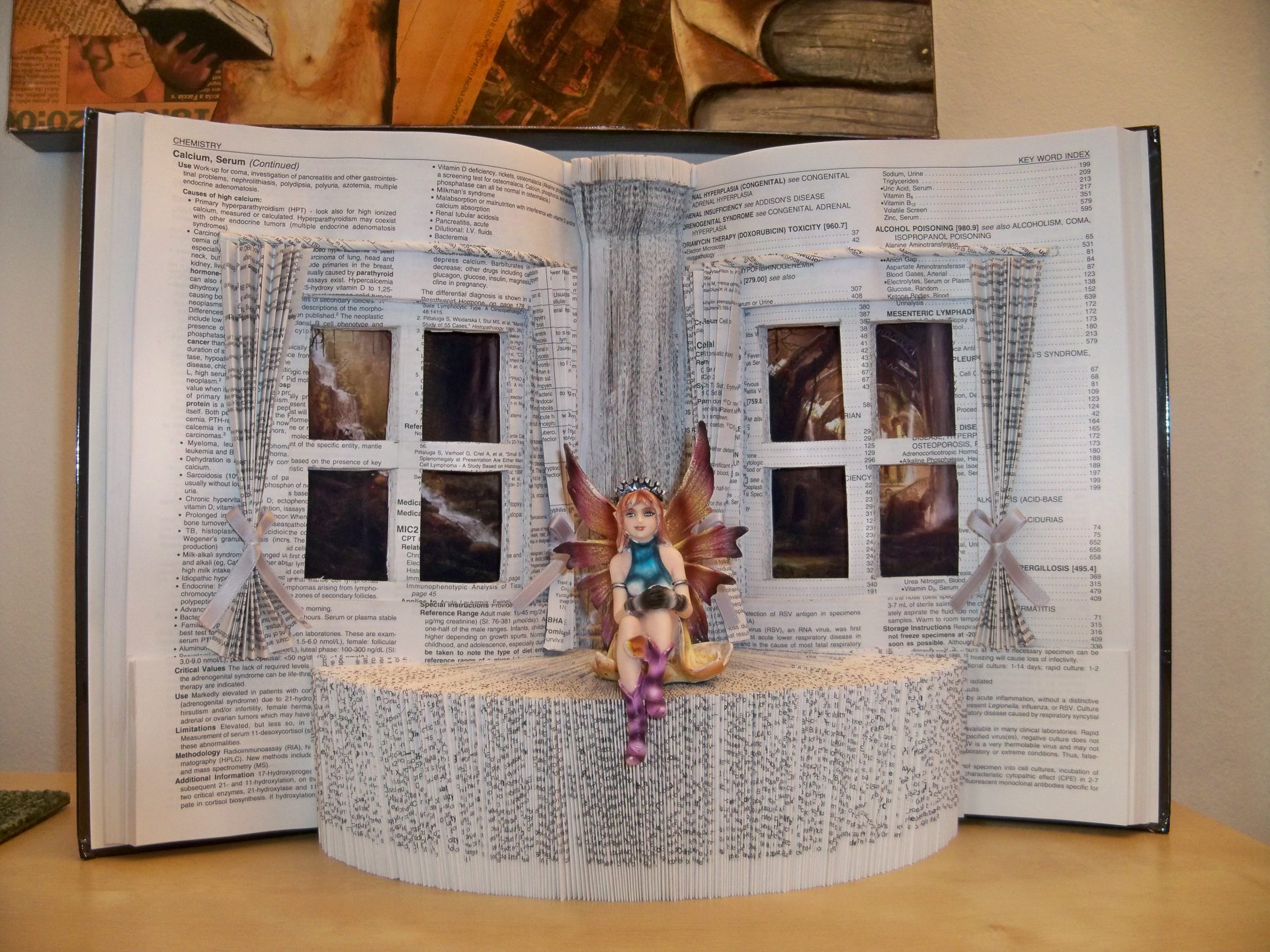 Book window: a portal through a fantasy world | #LRCrafts