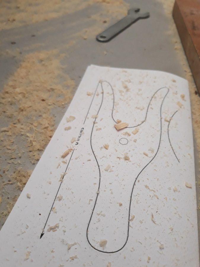 How we make a lucet from design to wood + free pattern | #LRCrafts