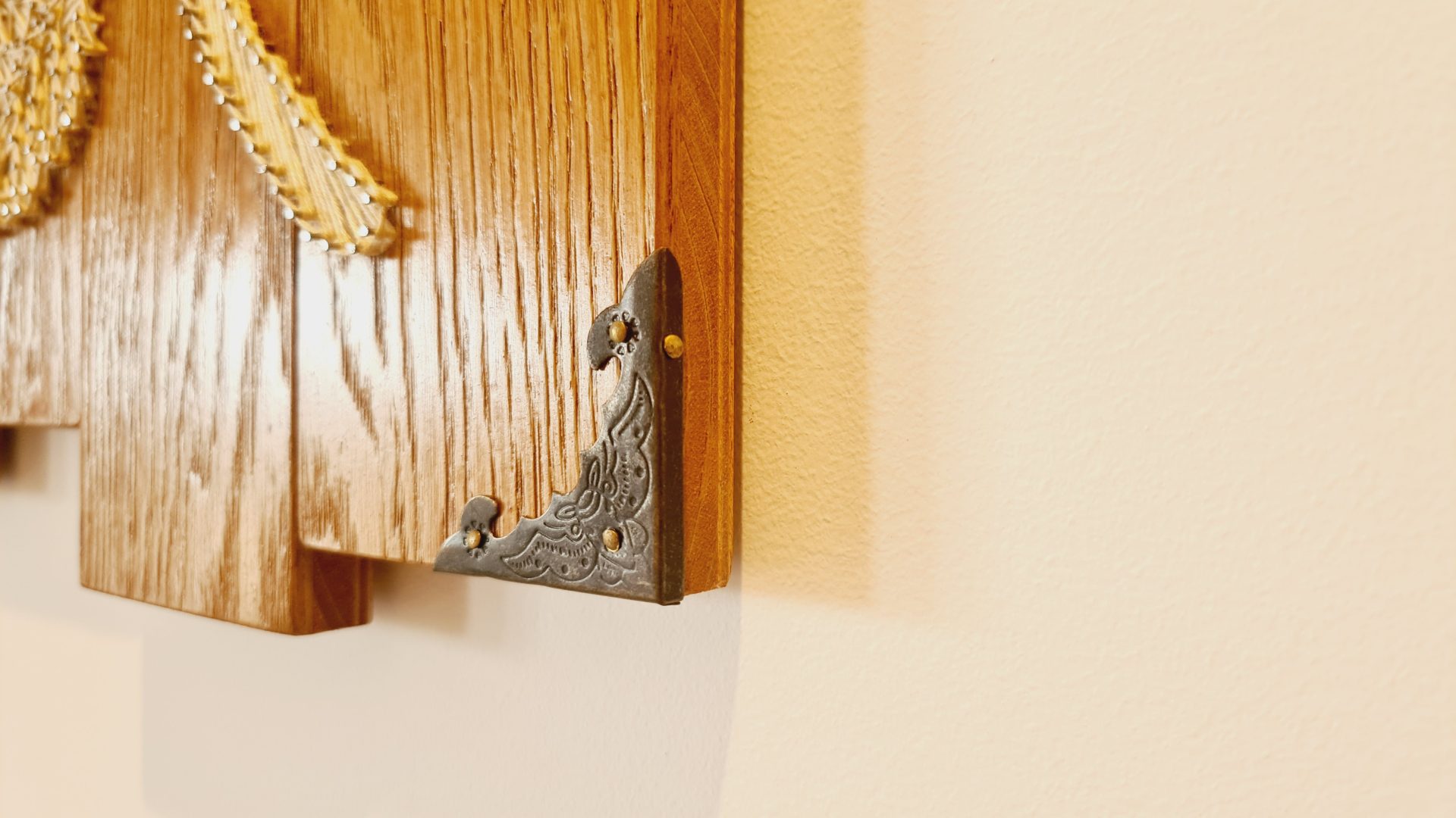 Red rose string art | #LRCrafts