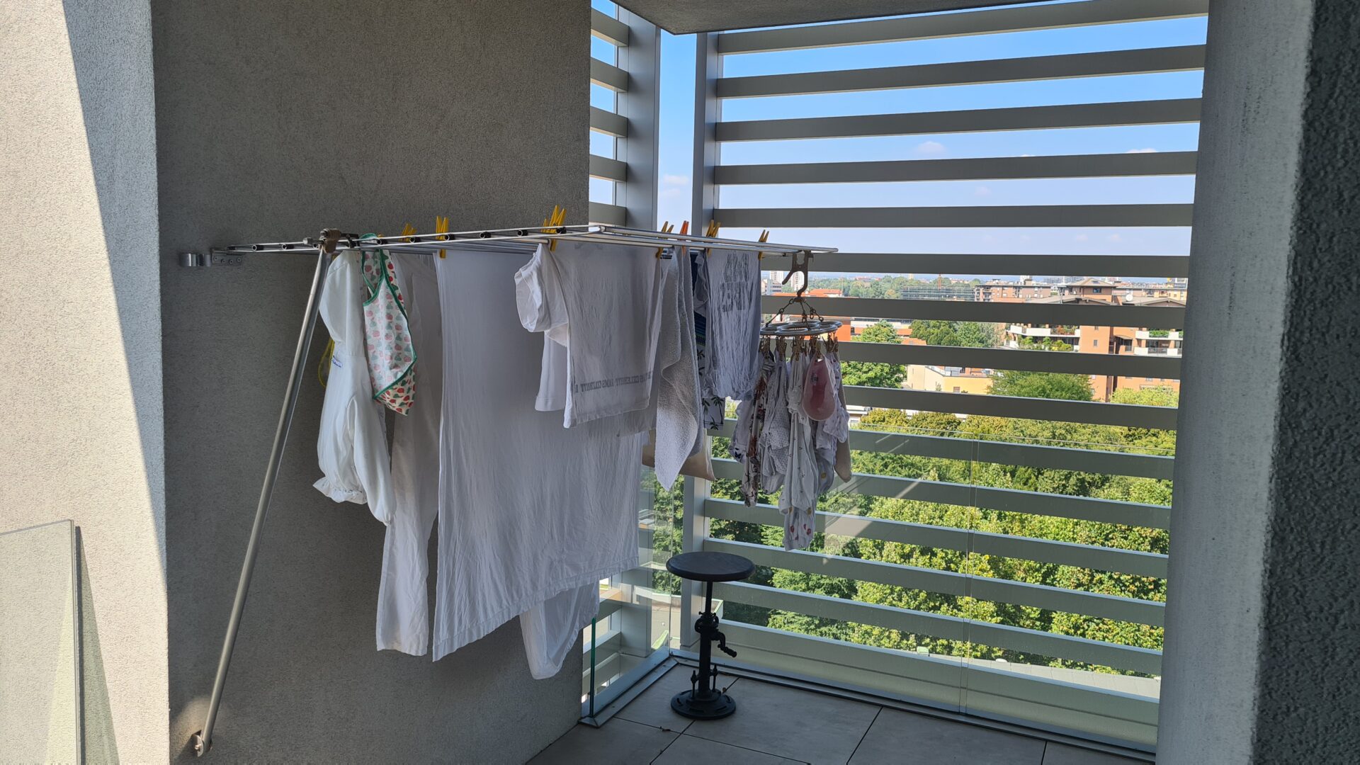 Steel foldable clothes hanger for outdoor | #LRCrafts