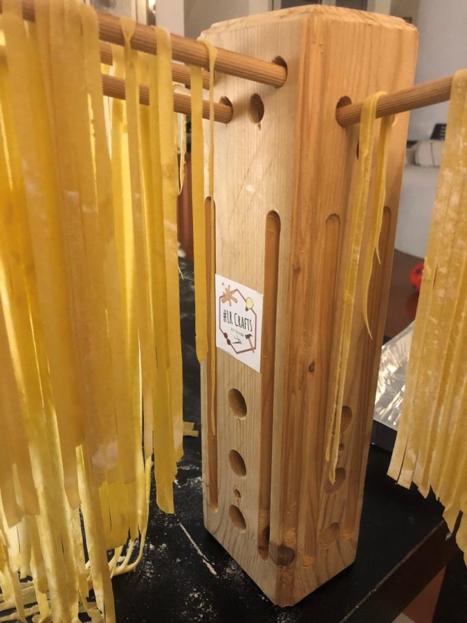 Pasta drying rack | #LRCrafts