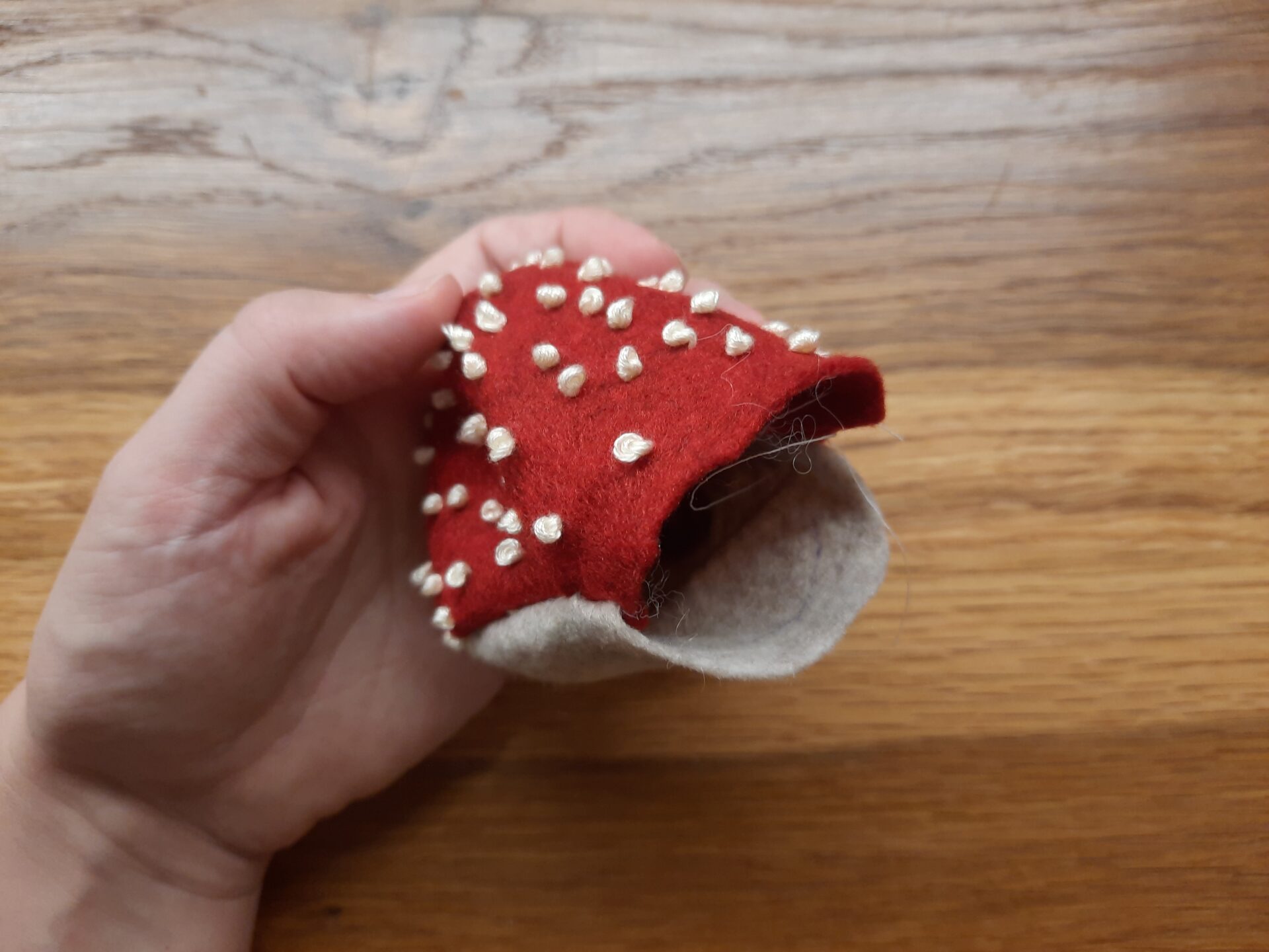 Sew a mushroom plush with free pattern, easy and quick | #LRCrafts