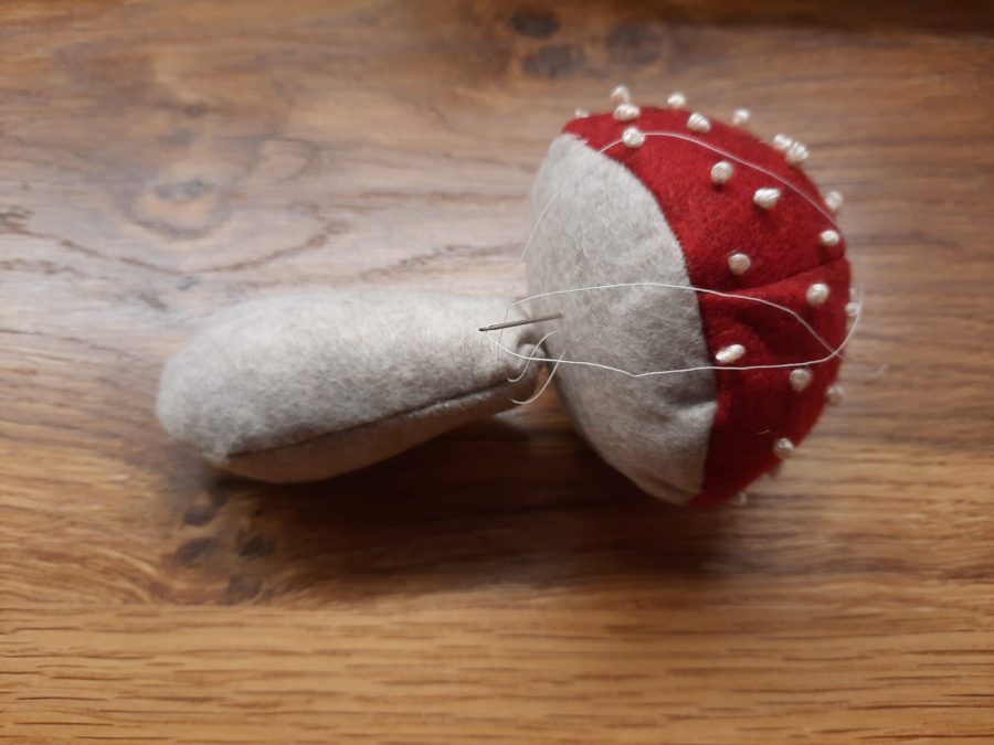 Sew a mushroom plush with free pattern, easy and quick | #LRCrafts
