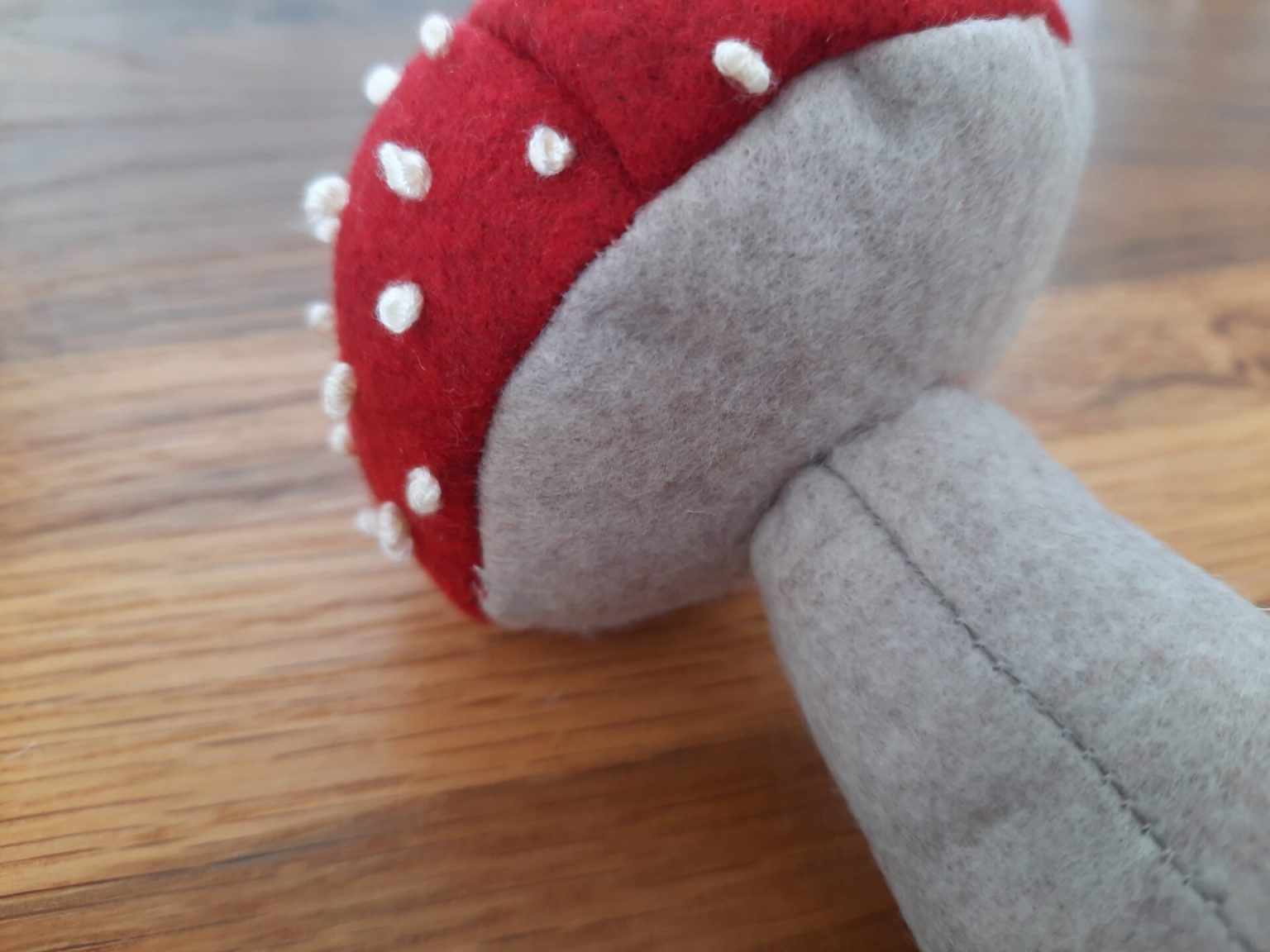 Sew a mushroom plush with free pattern, easy and quick | #LRCrafts
