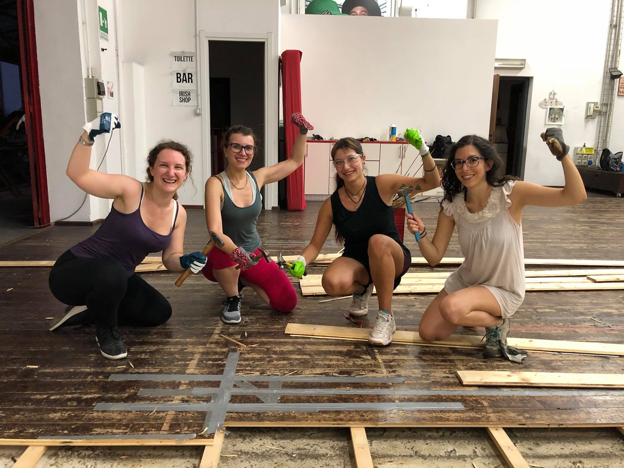 An Irish dance string art project | #LRCrafts