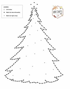 Free string art patterns | #LRCrafts