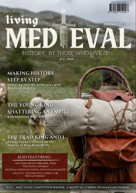 On Living Medieval magazine with an article about the lucet in ...