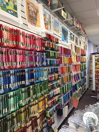 The Silver Needle , embroidery shop in United States of America | #LRCrafts