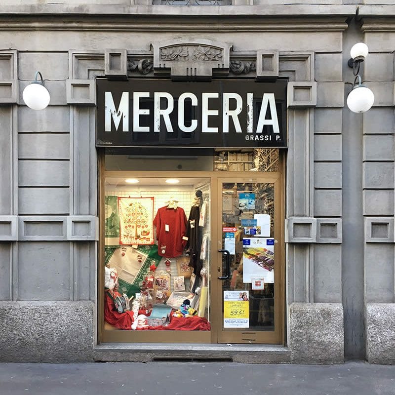 Guide to embroidery shops in Milan in 2026 | #LRCrafts